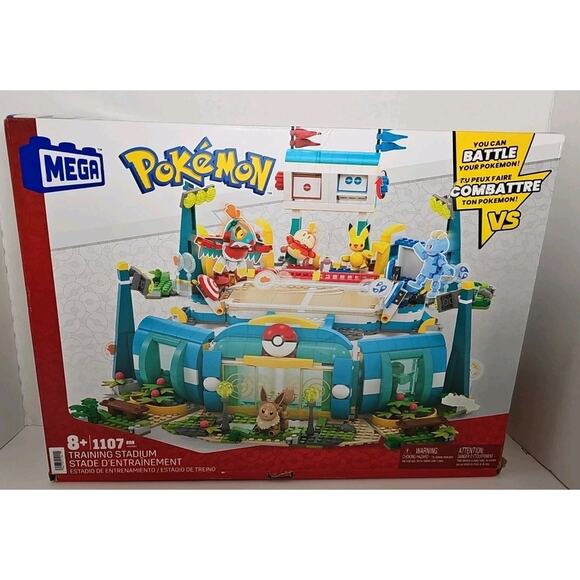 Mega Brands | Toys | Mega Pokemon Training Stadium Building Toy Kit ...